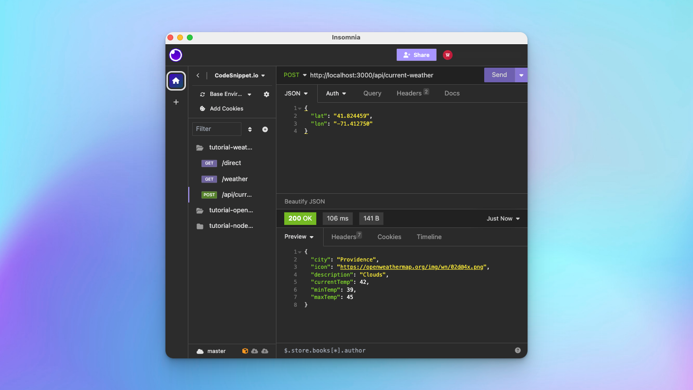 Build a Full-Stack Weather App In Under 60 Minutes